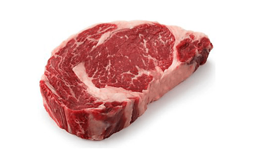 Kosher Ribeye Steak, Boneless, ~1 inch THICK, Black Angus Ribeye Steak ...