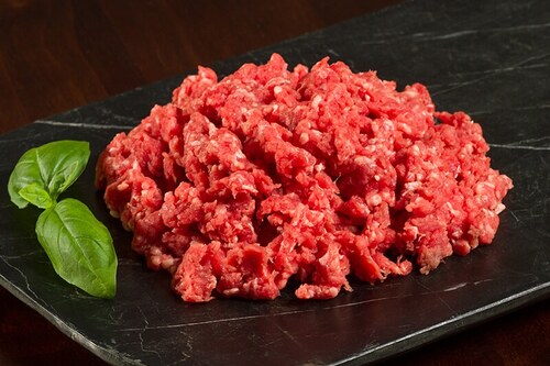 10 lb. TUBE Kosher Ground Beef, 75/25, Institutional, Alle 10 lb. TUBE ...