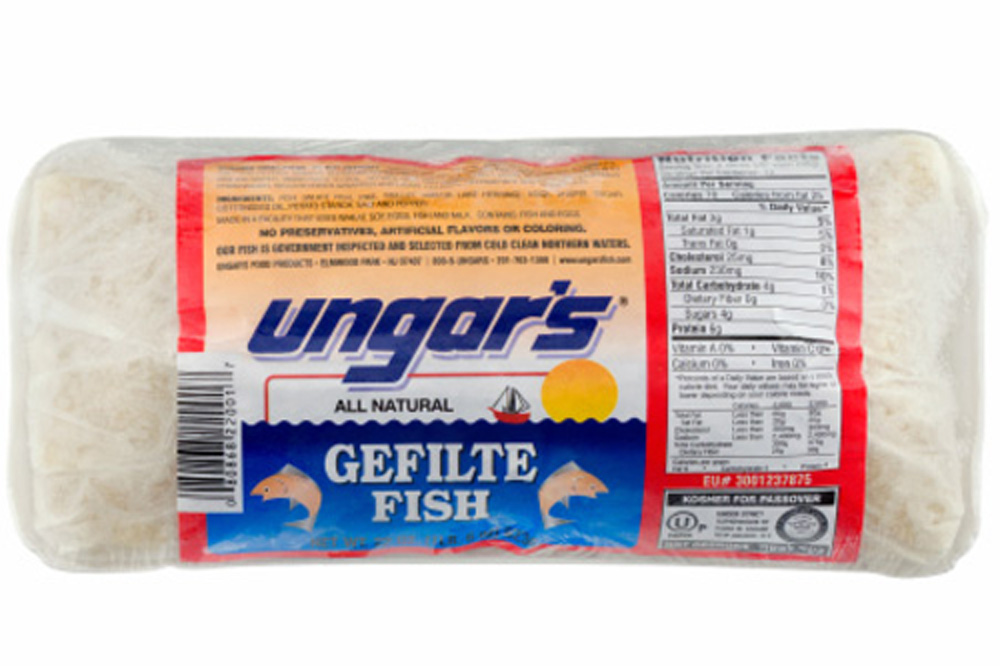 Kosher Gefilte Fish, Loaf, Regular, Ungers Gefilte Fish, Loaf, Regular ...